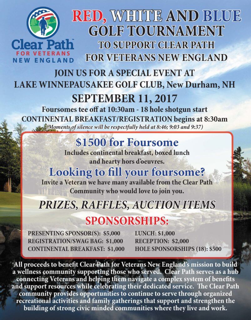 Golf Tournament - Clear Path for Veterans New England